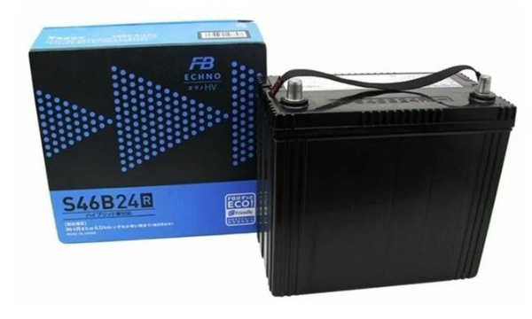 Аккумулятор автомобильный FB ECHNO HV S46B24R 6СТ-45.1 Прям. купить на OZON по низкой цене ...