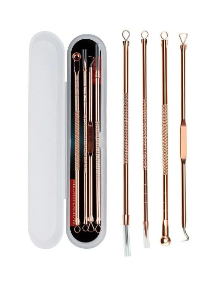 Набор инструментов для чистки лица и пор от акне, прыщей, Петля Видаля ...