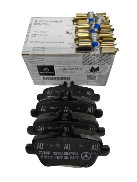 Колодки тормозные Mercedes-Benz A0074209520 - купить по низким ценам в ...