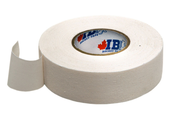 Хоккейная лента для хоккейного крюка "IB Hockey Tape" 25мм х 18м белая ...