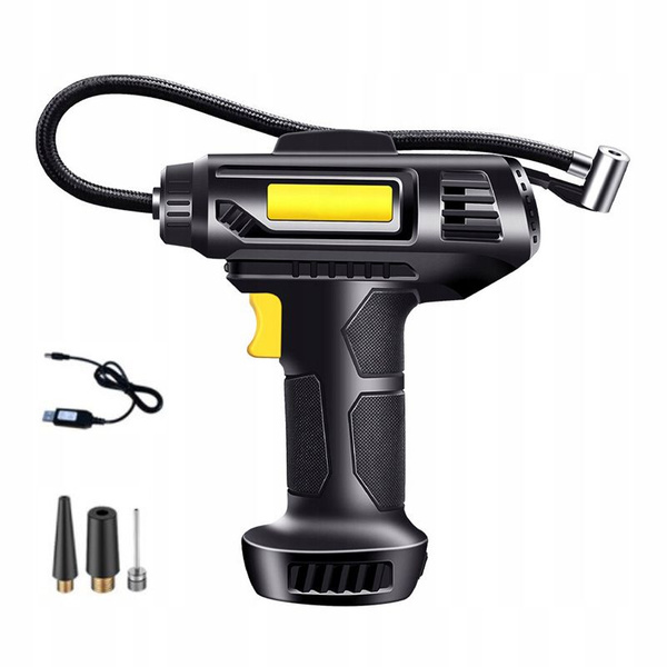 Компрессор автомобильный, JM-8817 Портативный цифровой насос для шин ...