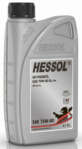 Масло трансмиссионное Hessol 75w80 GL-4+ 1л синтетика - купить по ...