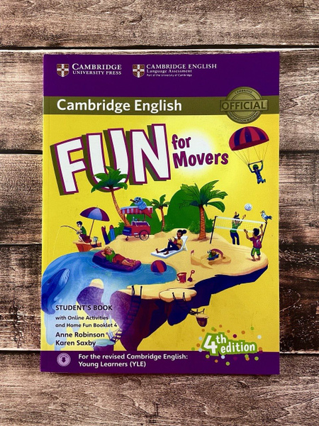 Комплект Fun for Movers Student's Book + Home Fun Booklet+CD - купить с ...