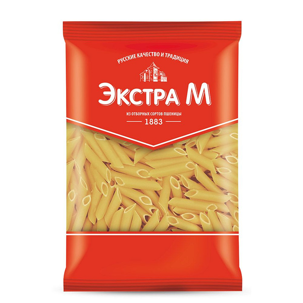 Макароны Экстра М Перья №77, 400 г купить на OZON по низкой цене ...