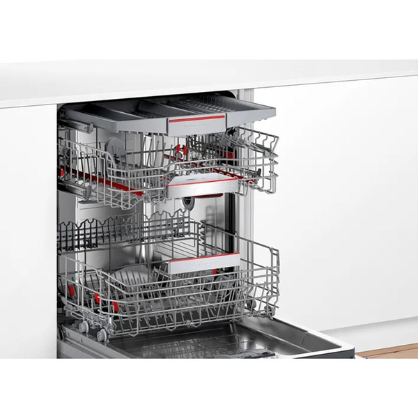 Встраиваемая посудомоечная машина Bosch SMV6ZCX42E, серебристый купить ...