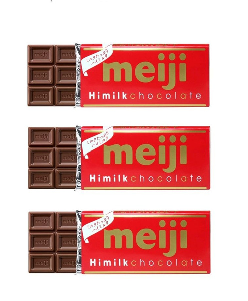 Японский Шоколад насыщенно-молочный Meiji HiMilk, 150 гр - купить с ...