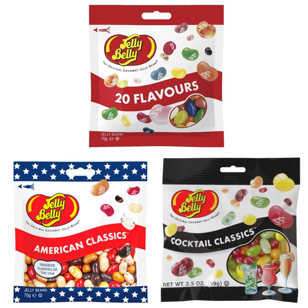 Конфеты Jelly Belly набор 20 вкусов, Классические коктейли ...