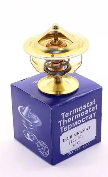 Термостат КамАЗ,ГАЗ-2410,3302,ЗИЛ-4331 87 градусов купить на OZON по низкой цене (851460514)