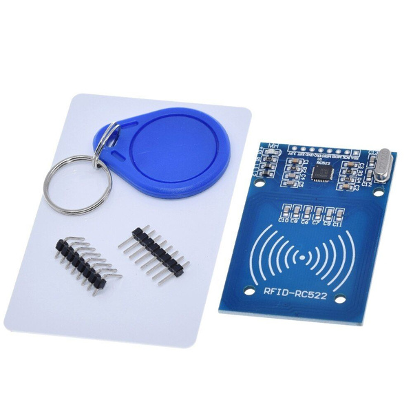 Модуль RFID RC522 для Arduino (брелок и карта в комплекте) - купить с ...
