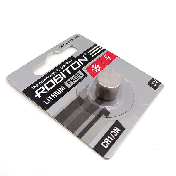 Батарейка ROBITON PROFI CR1/3N BL1 - купить с доставкой по выгодным ценам в интернет-магазине ...