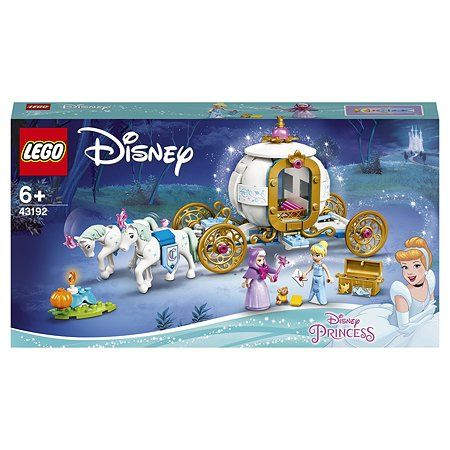 Конструктор LEGO Disney Princess 43192 Королевская карета Золушки ...
