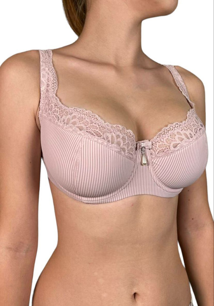 Бюстгальтер Женский VE.NU.S, размер 85D светло-розовый Полиамид, Эластан Офисный/школьный Китай ...