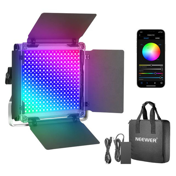 Студийный свет LED- 660 NEEWER RGB-660 PRO 50BT Bluetooth - купить с ...