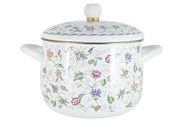 Ejiry Кастрюля Букингем, Эмалированная сталь, 4,3 л купить на OZON по низкой цене (891309519)