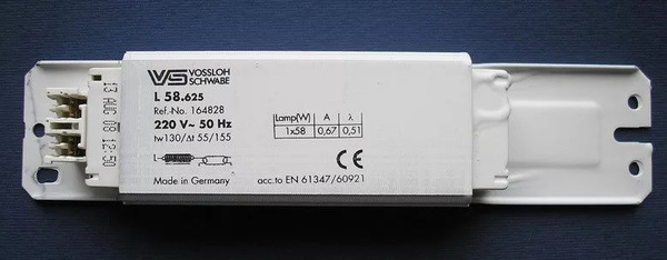 Дроссель 58W для люминесцентных ламп - купить с доставкой по выгодным ...