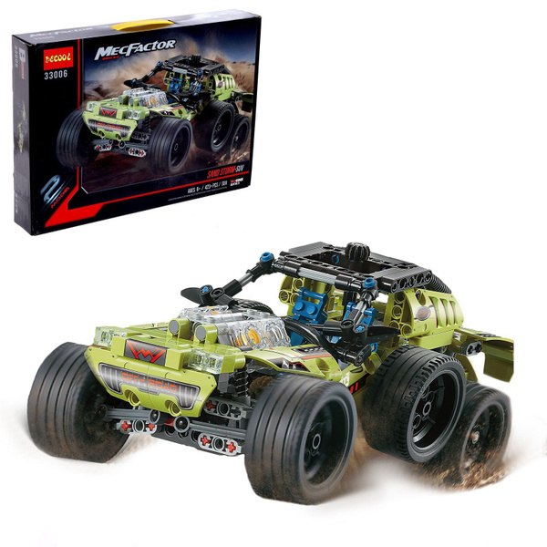 Конструктор DECOOL Техника "Двухосный джип", 423 детали - купить с доставкой по выгодным ценам в ...