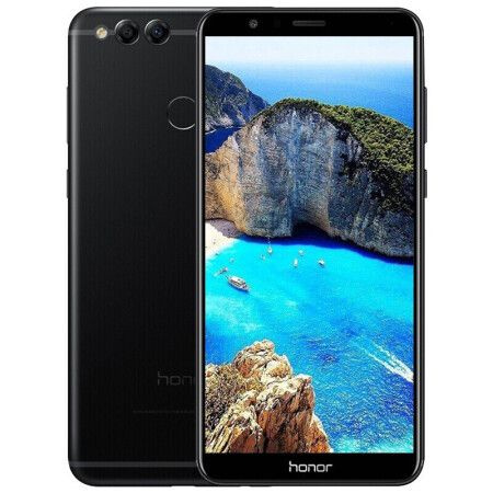 Смартфон Honor 7x 128 ГБ 4 ГБ Черный 5.93 7x купить c доставкой на OZON ...