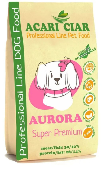 Вопросы и ответы о Acari Ciar Акари Киар Aurora Super Premium 2,5 кг мини гранула для собак с ...