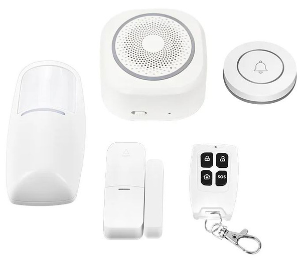 Wi-Fi сигнализация CARCAM WI-FI ALARM KIT H3 TUYA SMART LIFE купить на ...
