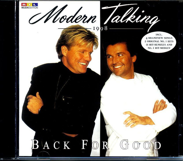 Audio CD MODERN TALKING - Back for Good 1998 г - купить по низким ценам ...