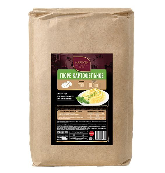 Пюре картофельное Mareven Food пак 10кг купить на OZON по низкой цене ...