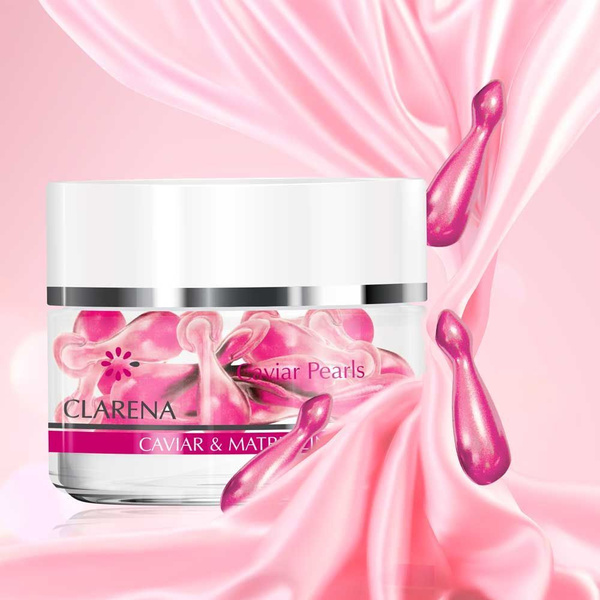 Clarena Caviar Pearls / Пептидные капсулы / Сыворотка-концентрат ANTI ...
