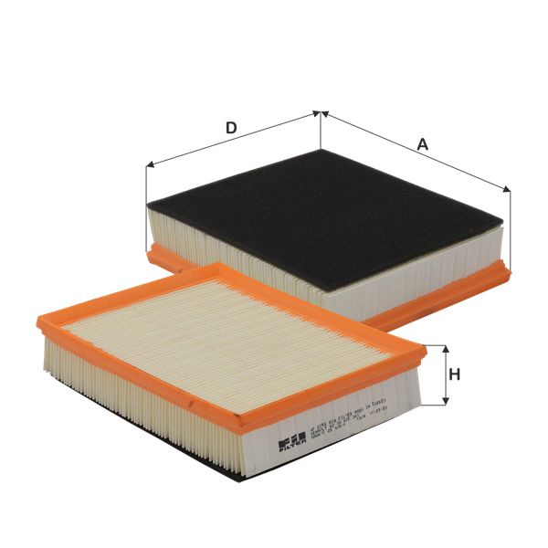 Фильтр воздушный Fil Filter HP2245 - купить по выгодным ценам в ...