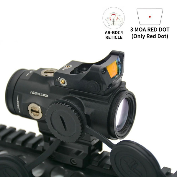 RMR M1 Зелено-красный точечный прицел Spitfire 5x Red Dot Тактический оптический прицел подходит ...