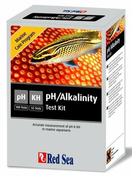 Тест на pH и KH Red Sea pH, KH Alkalinity - купить с доставкой по ...