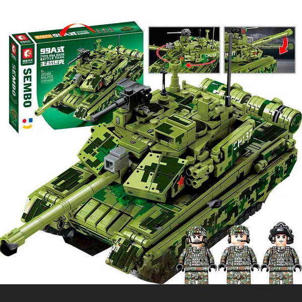 Конструктор Sembo Block Основной боевой танк Type 99A, Военные, 641 ...