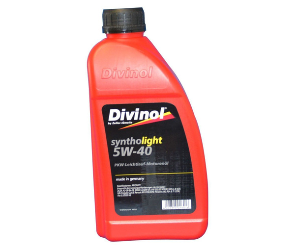 Масло моторное DIVINOL 5W-40 Синтетическое - купить в интернет-магазине ...
