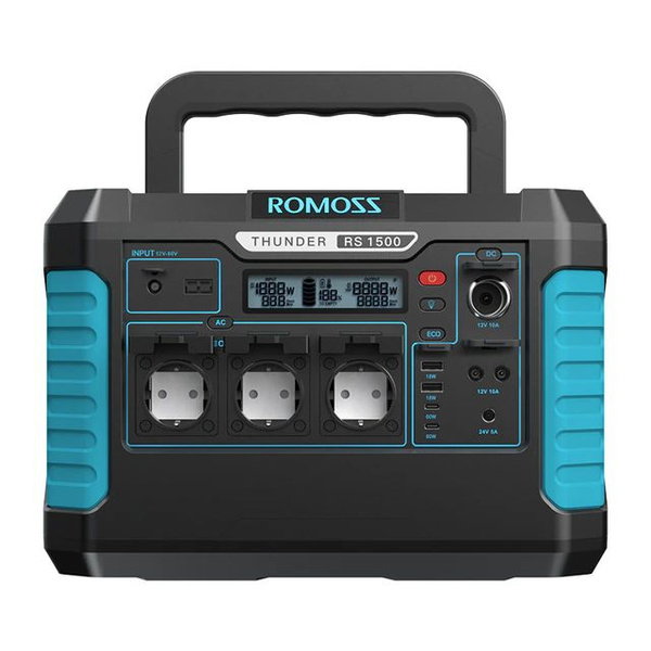 Внешний аккумулятор (Power Bank) Romoss 338708005_USB Type-C_USB_DC ...