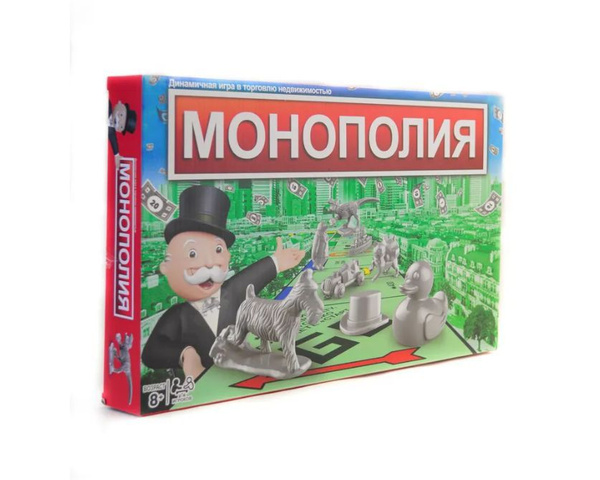 Игра настольная для всей семьи Монополия классическая - купить с ...