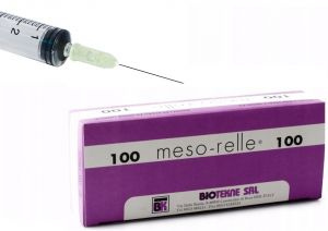 MESO-RELLE Игла для мезотерапии 30G 0,30 x 25 мм - купить с доставкой ...