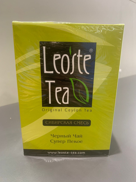 Чай листовой Leoste Tea. Сибирская смесь 200 гр. - купить с доставкой по выгодным ценам в ...