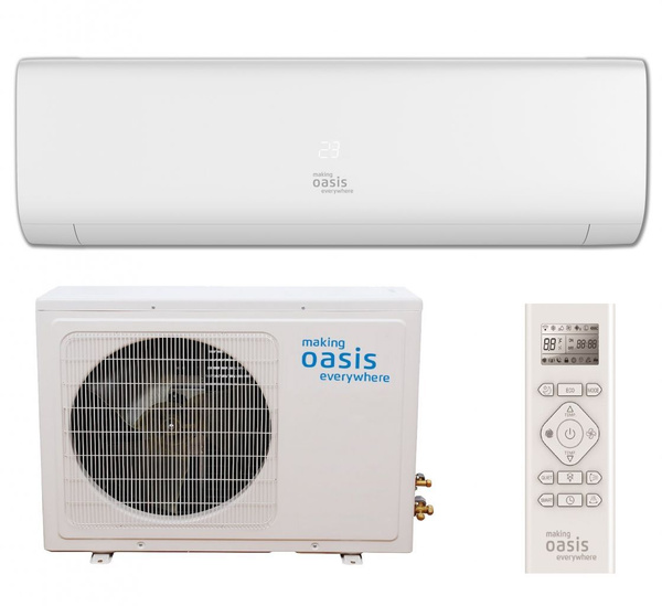 Инверторная сплит-система Oasis OX-12I (завод Hisense) до 35 кв.м. с режимами SLEEP, Smart, AUTO ...