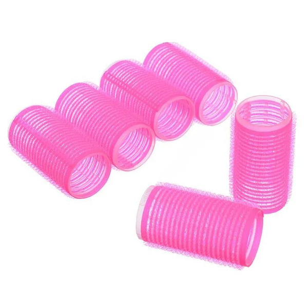 Бигуди на липучке 6х2,5 см, 6 шт - купить с доставкой по выгодным ценам ...