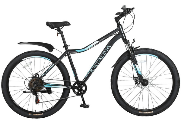 Велосипед Katalina 27.5"х15" чёрный - купить по выгодной цене в ...