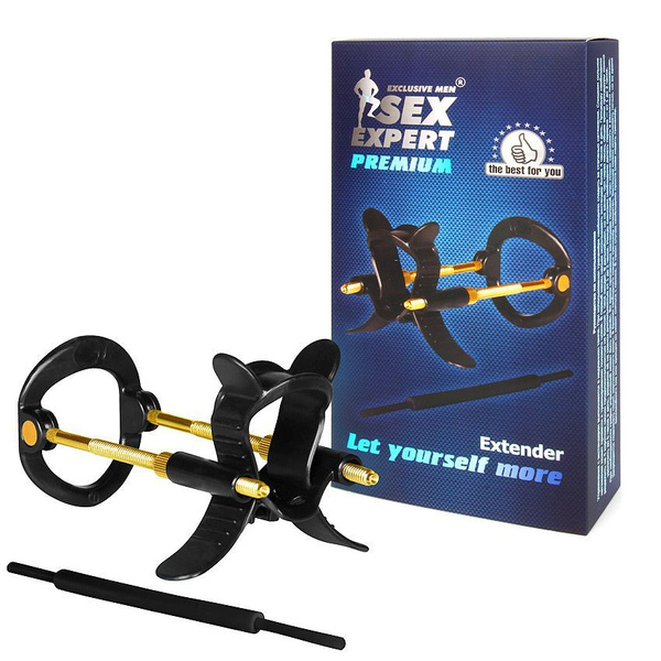 Bior toys Насадки и удлинители эротические 151207 Устройство черно-золотистый для увеличения ...