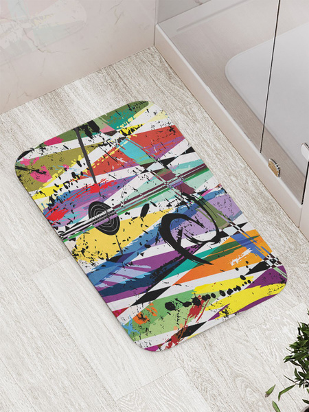 Коврик для ванной 52х JoyArty, bath_65118 - купить по выгодной цене в интернет-магазине OZON ...
