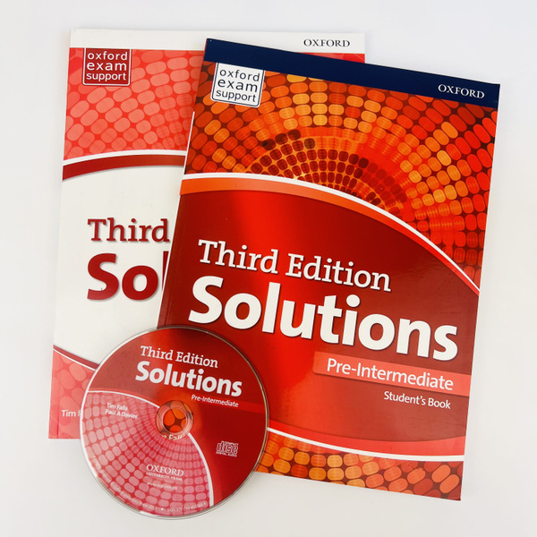 Solutions pre-intermediate third edition полный комплект: Student's ...