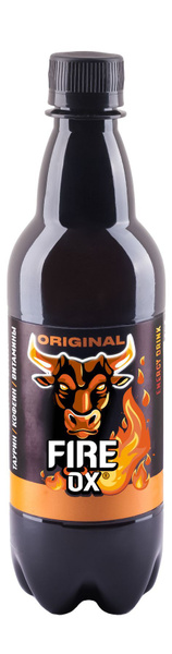 Энергетический напиток Fire OX 0.5л ORIGINAL - купить с доставкой по ...