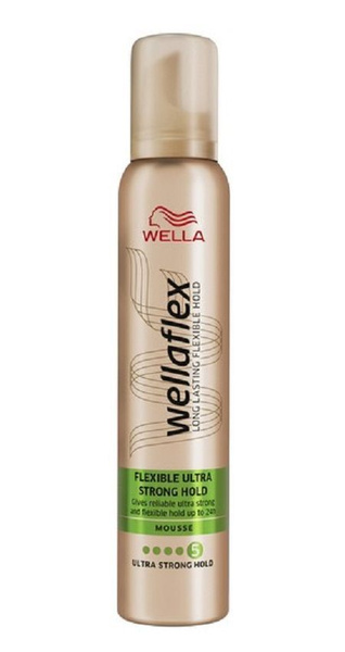 Wella Мусс для волос Wellaflex Flexible Ultra Strong Hold/Суперсильная ...