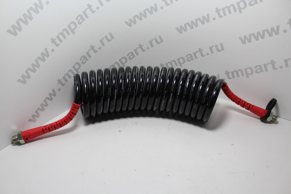 Шланг воздушный (красный) М16*1.5/М16*1.5 4,5 м. (тягач, прицеп) WABCO ...
