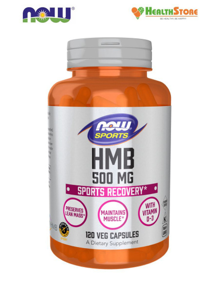 NOW HMB 500 мг 120 капсул Гидроксиметилбутират ГМБ купить на OZON по ...