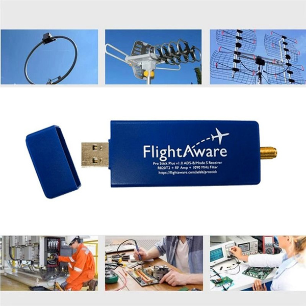 Приемник R820T2 19DB 1075-1105 МГц -ADSB-PSP Pro Stick Plus ...