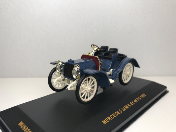 Коллекционная масштабная модель автомобиля MERCEDES-BENZ Simplex 40 PS ...