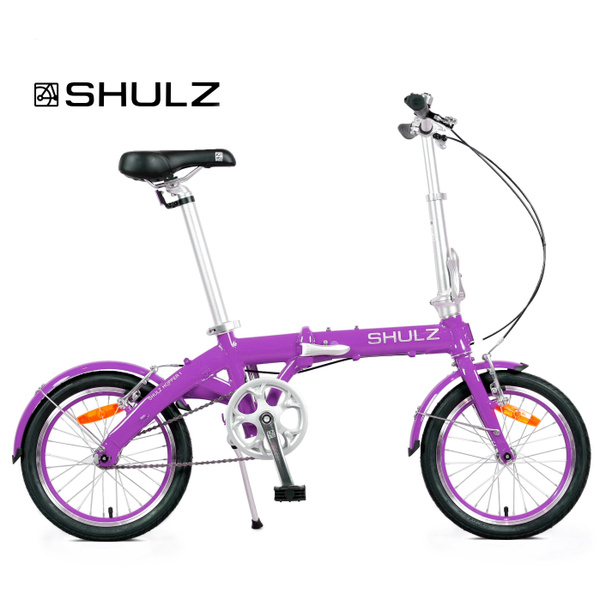 Складной велосипед Shulz Hopper фиолетовый - купить по выгодной цене в интернет-магазине OZON ...