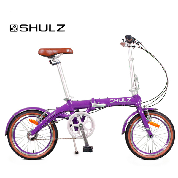 Складной велосипед Shulz Hopper 3 фиолетовый - купить по выгодной цене в интернет-магазине OZON ...