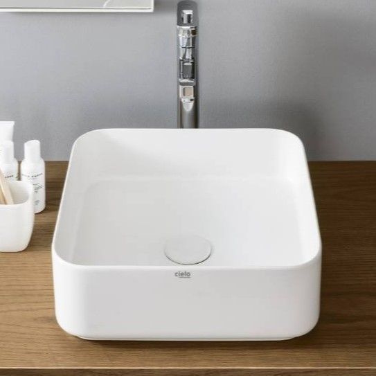 Раковина CIELO SHUI COMFORT MILAQx25 см, белый купить по доступной цене ...